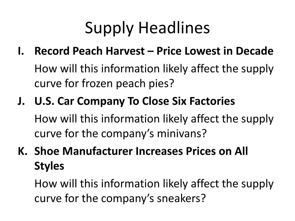 PPT - Unit 4 Supply, Demand, & The Role of Price in a Market Economy ...