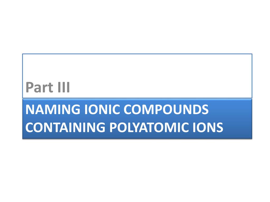 PPT - Chemical Nomenclature PowerPoint Presentation, free download - ID ...
