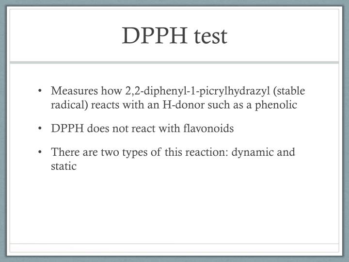 PPT - Methods to determine the chain-breaking AOA of food PowerPoint ...