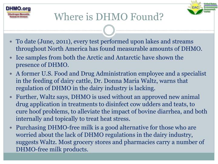 PPT - Dihydrogen Monoxide: DHMO PowerPoint Presentation - ID:1550083
