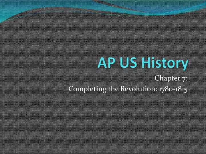 PPT - AP US History PowerPoint Presentation, free download - ID:1551236