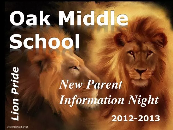 PPT - Oak Middle School PowerPoint Presentation, free download - ID:1551261
