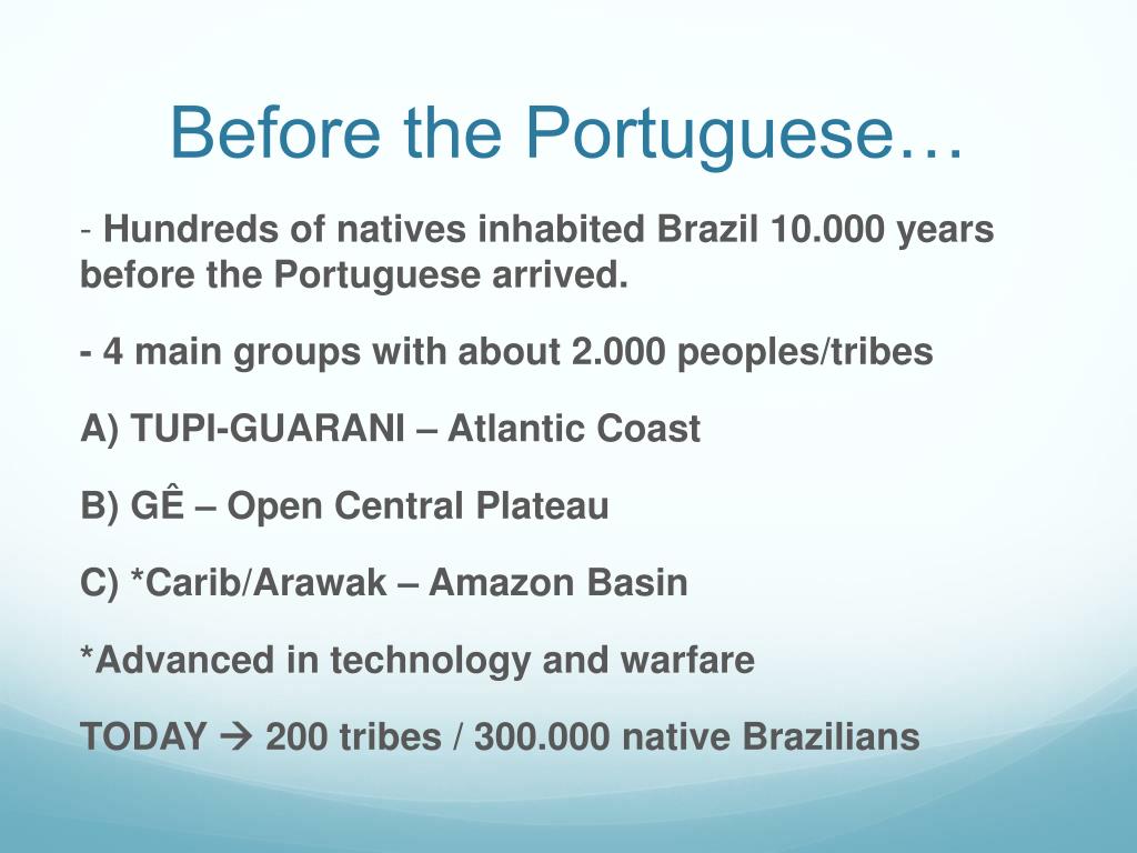 PPT - “O Brazil nunca foi ao Brasil … O Brazil não conhece o Brasil ...