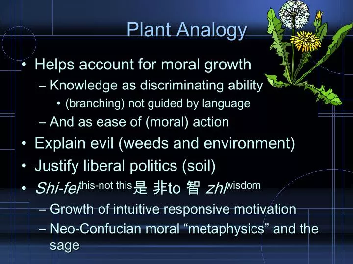 PPT - Plant Analogy PowerPoint Presentation, free download - ID:1551499