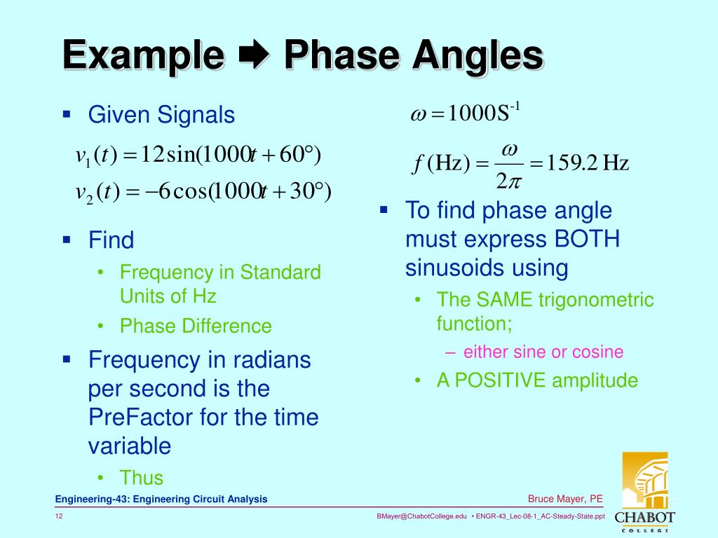PPT - Bruce Mayer, PE Licensed Electrical & Mechanical Engineer BMayer ...