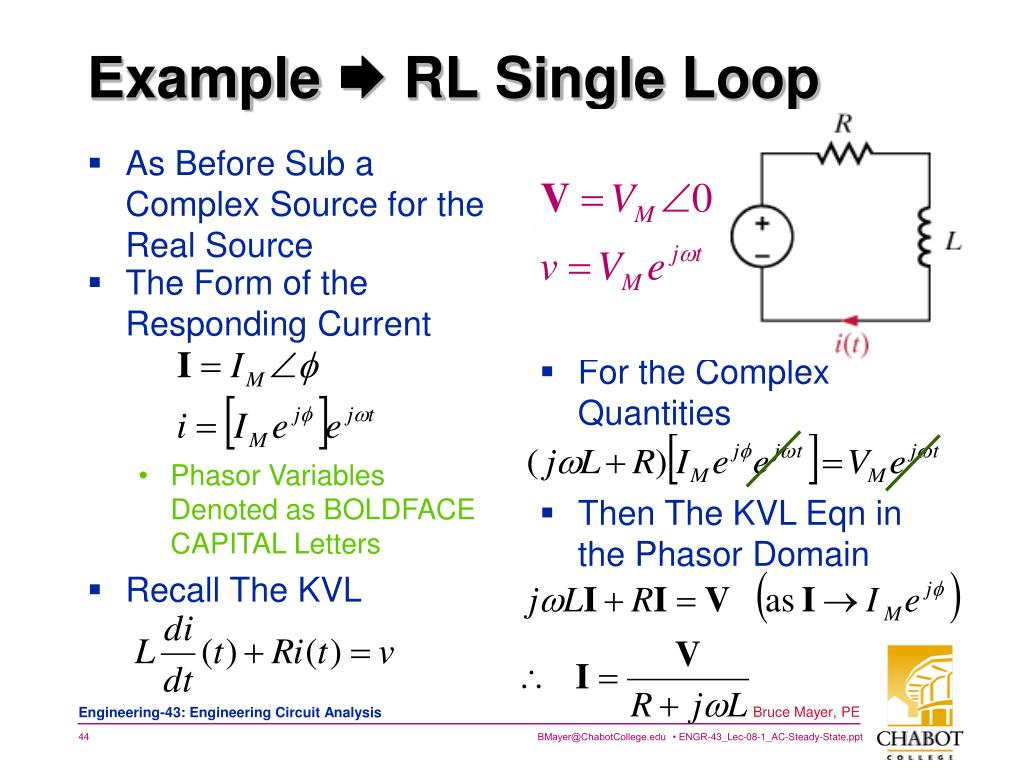 PPT - Bruce Mayer, PE Licensed Electrical & Mechanical Engineer BMayer ...