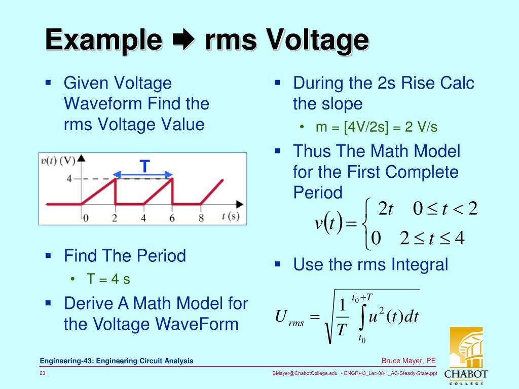 PPT - Bruce Mayer, PE Licensed Electrical & Mechanical Engineer BMayer ...