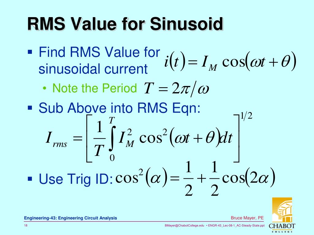 PPT - Bruce Mayer, PE Licensed Electrical & Mechanical Engineer BMayer ...