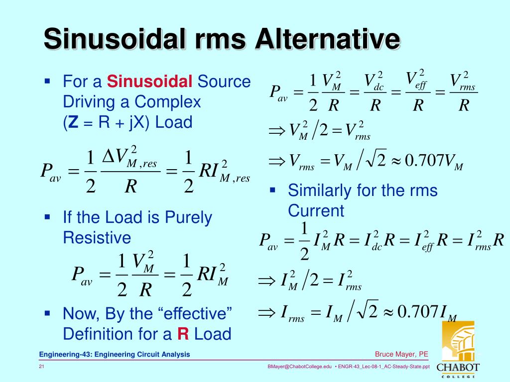 PPT - An In-Depth Guide to Sinusoidal AC Steady-State Analysis in ...