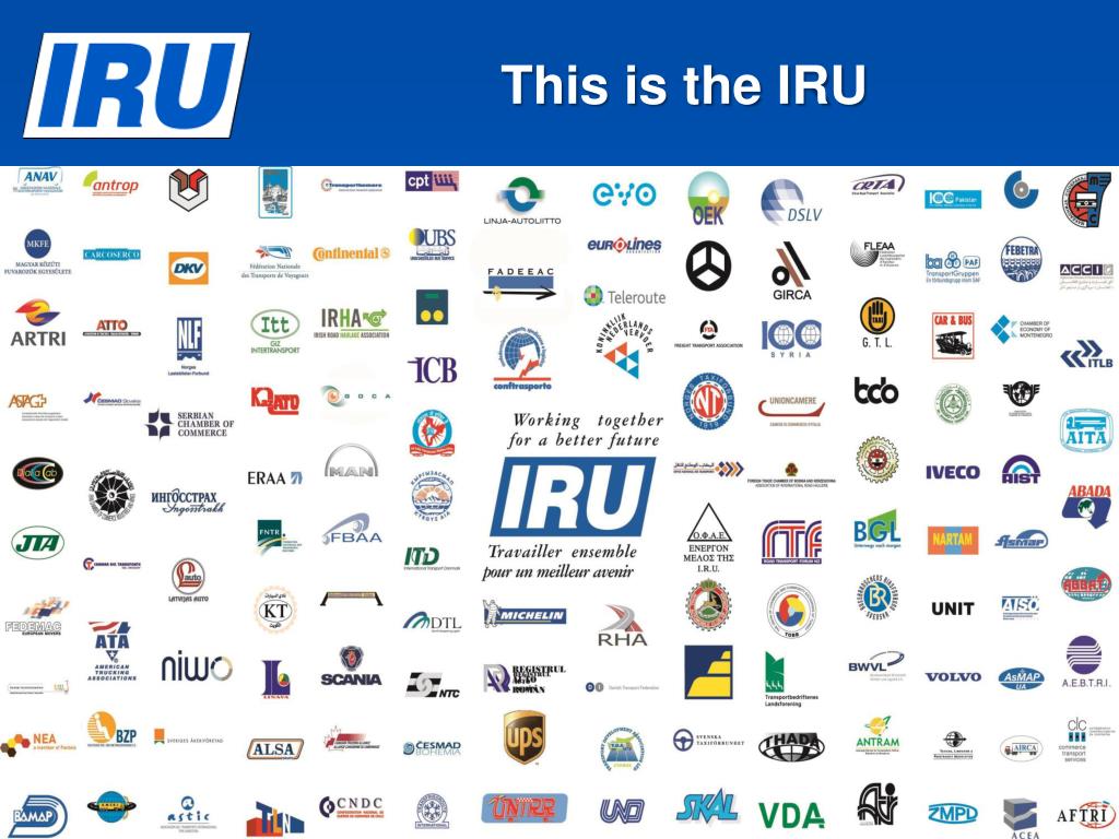 PPT - IRU Contribution to further secure and facilitate trade in the ...