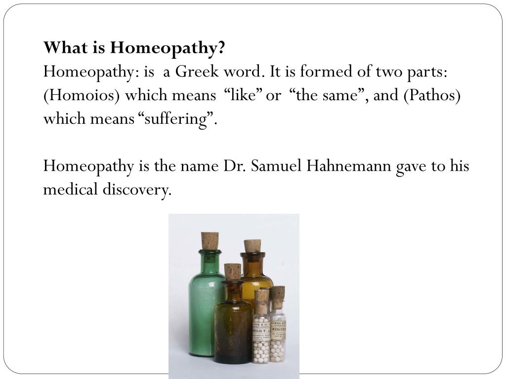 PPT - Alternative Medicine Homeopathy PowerPoint Presentation, free ...