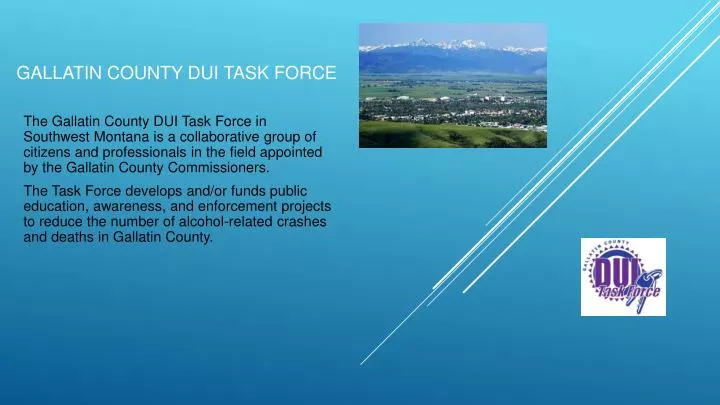 PPT - Gallatin County DUI Task Force PowerPoint Presentation, free ...