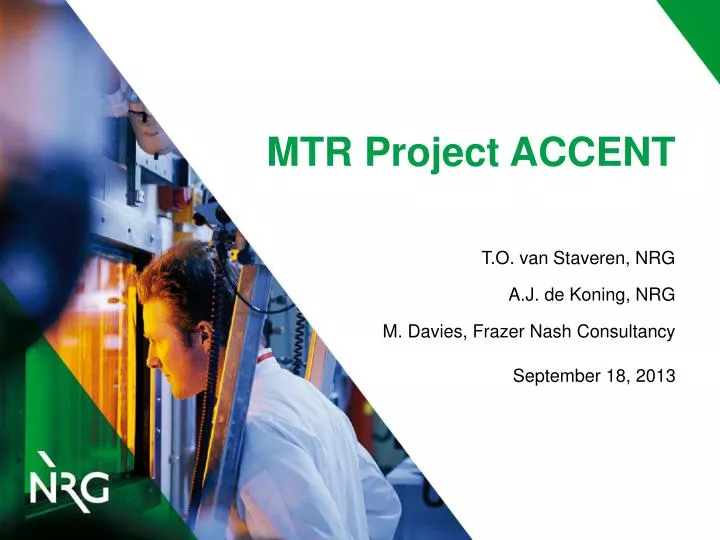 PPT - MTR Project ACCENT PowerPoint Presentation, free download - ID ...