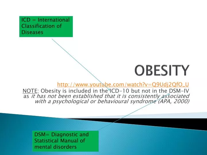 PPT - OBESITY PowerPoint Presentation, free download - ID:1552848
