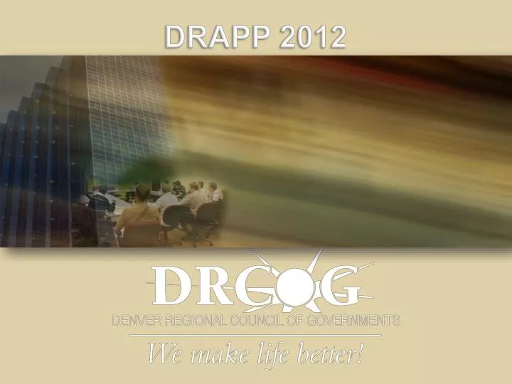 PPT - DRAPP 2012 PowerPoint Presentation, free download - ID:1553222