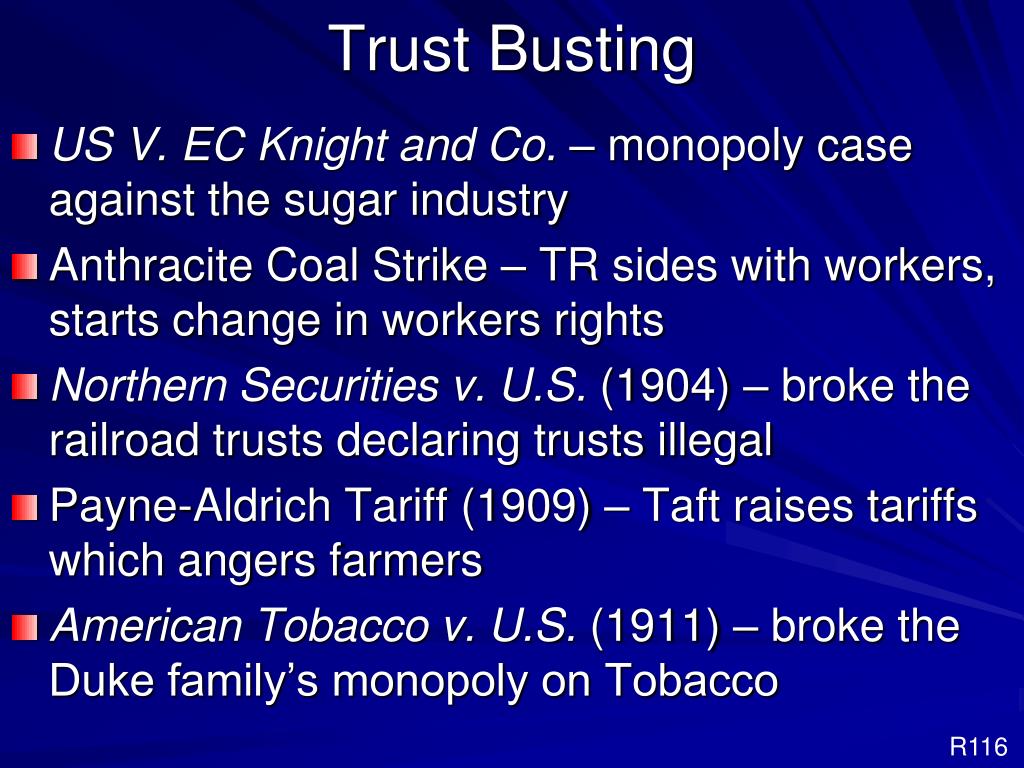 PPT - Muckraking Mann-Elkins Act Elkins Act Sherman Anti-Trust Act ...