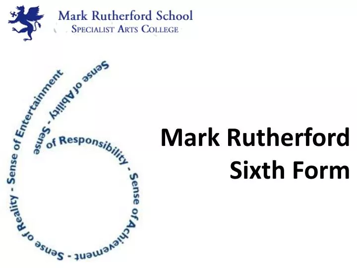 PPT - Mark Rutherford Sixth Form PowerPoint Presentation, free download ...