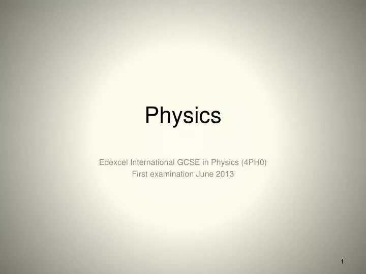 PPT - Physics PowerPoint Presentation, free download - ID:1554215