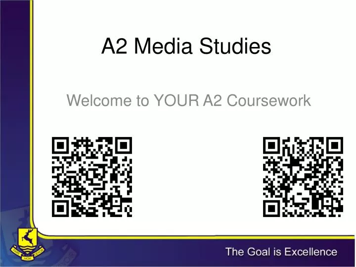 PPT - A2 Media Studies PowerPoint Presentation, free download - ID:1554324