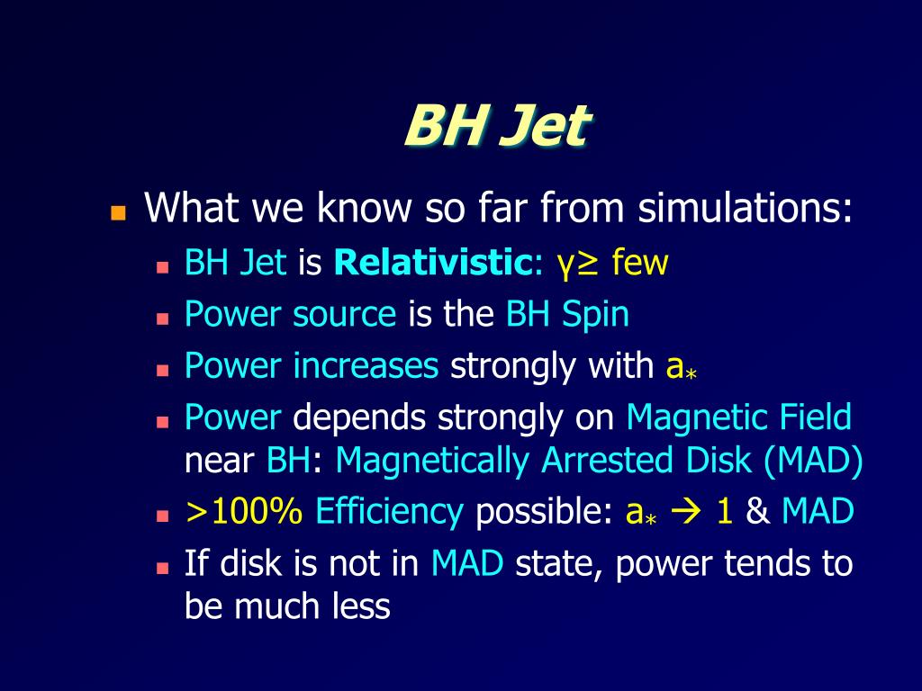 PPT - Relativistic Jets from Accreting Black Holes PowerPoint ...
