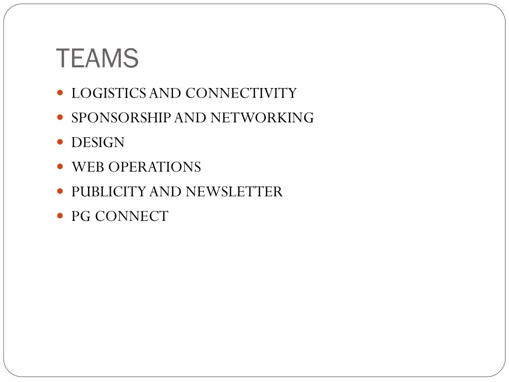 PPT - SPORTS ORGANISING COMMITTEE PowerPoint Presentation, free ...