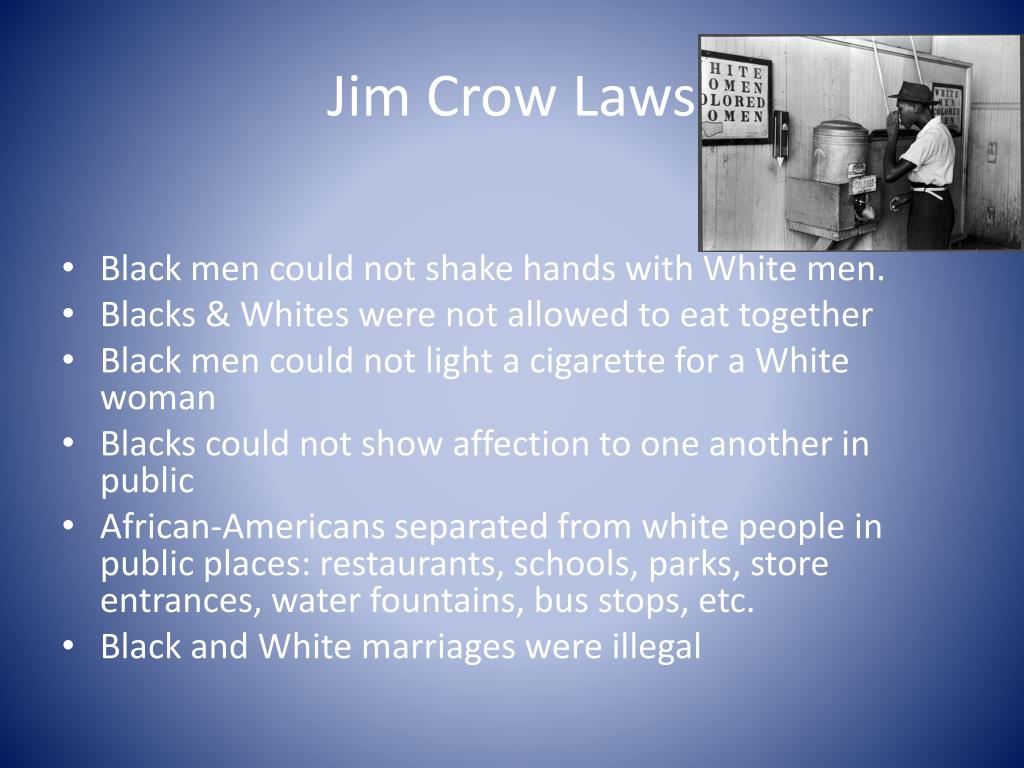 Jim Crow Laws 2025 - Shina Ronnie Jim Crow Laws 2025 - Shina Ronnie