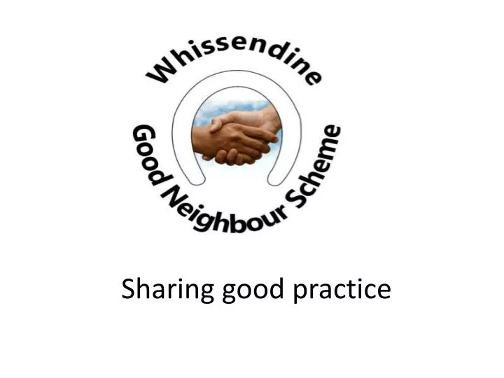 PPT - Sharing good practice PowerPoint Presentation, free download - ID ...