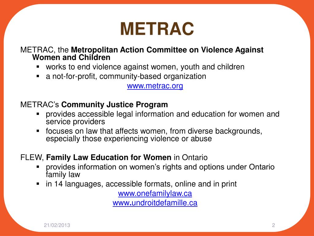 PPT - The Victim/Witness Assistance Program: A Support for Women ...