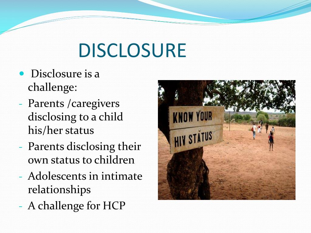PPT - ETHICS AND DISCLOSURE TO CHILDREN AND ADOLESCENTS PowerPoint ...