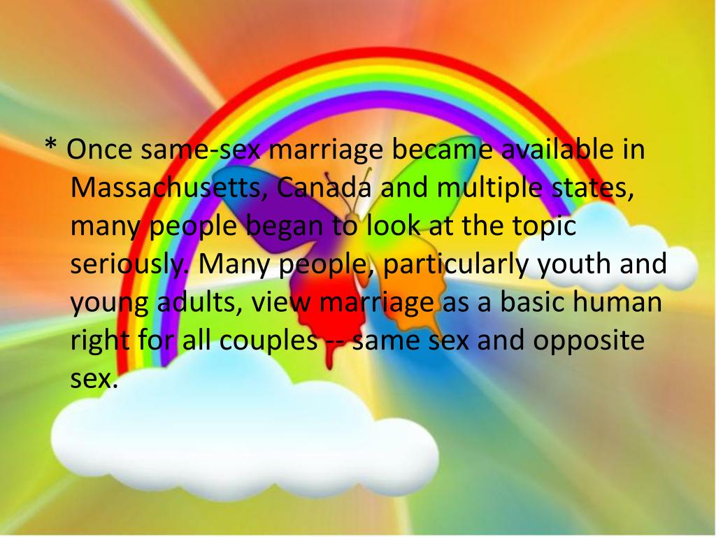 Ppt Same Sex Marriage Powerpoint Presentation Free Download Id 1555948