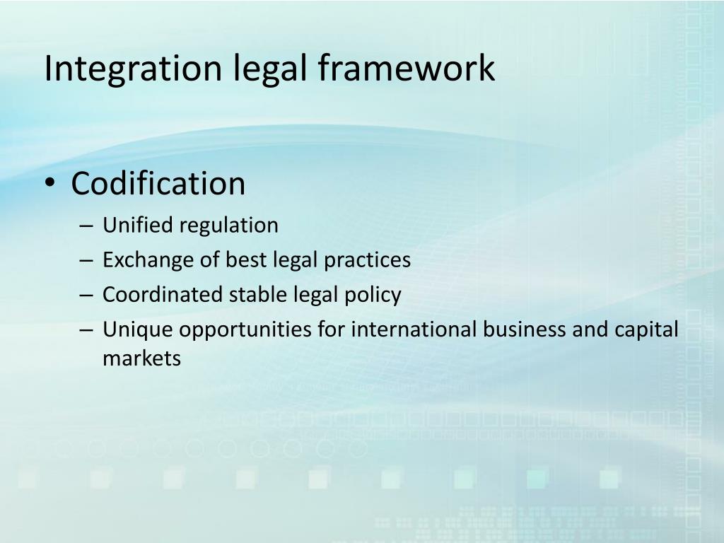 PPT - National and supranational legal regulation: Challenges and ...