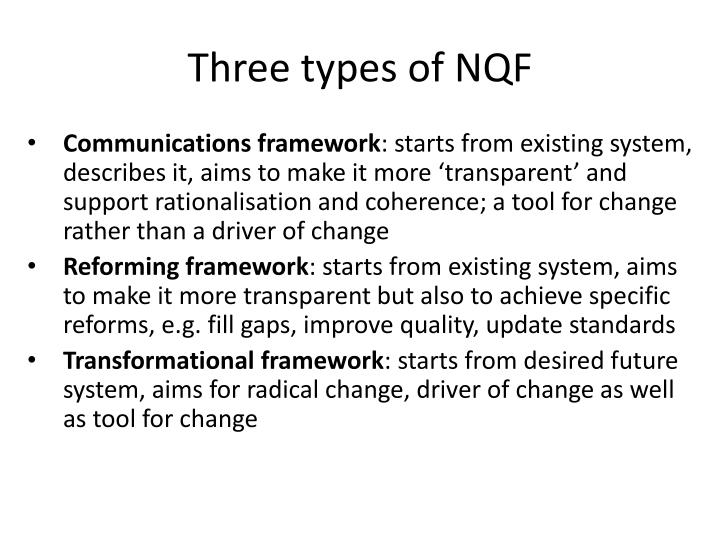 PPT - Communications and reforming models of National Qualifications ...