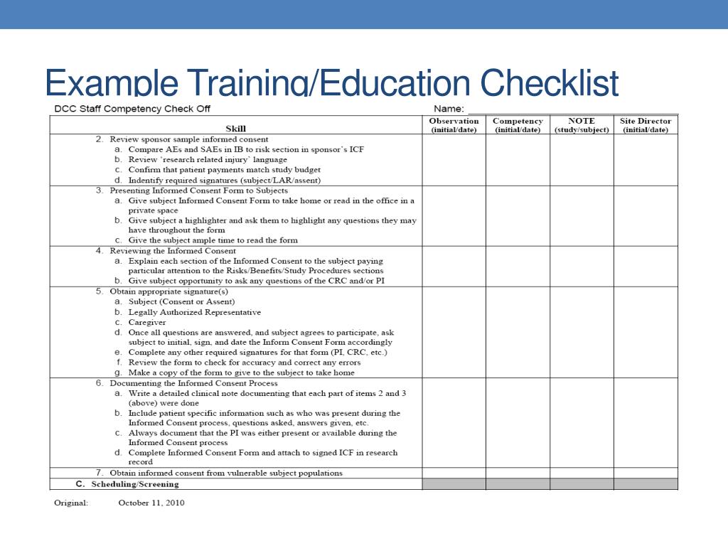 PPT - Orientation for New Clinical Research PERSONNEL Module 1 ...