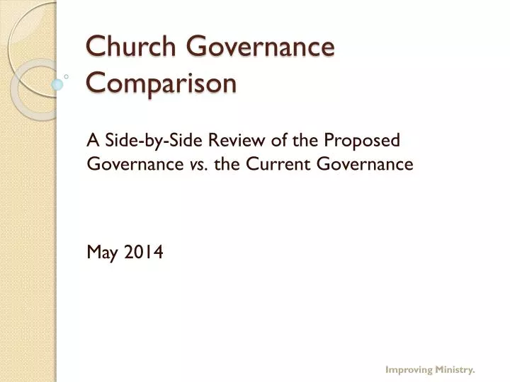 PPT - Church Governance Comparison PowerPoint Presentation, free ...