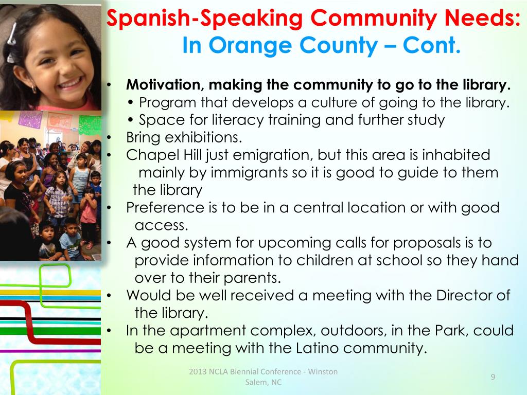 PPT - Hearing Silent Voices : Connecting to the Spanish-Speaking ...