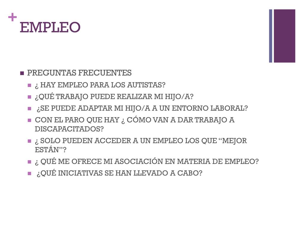 PPT - TRANSICIÓN A LA VIDA ADULTA EN PERSONAS CON T.E.A. PowerPoint ...