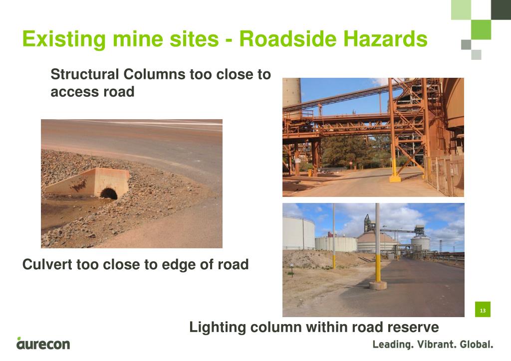 PPT - Road Safety Considerations around a mine site By Richard Jois ...