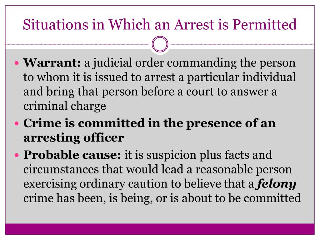 PPT - Legal Aspects of Criminal Investigation: Arrest, Search and ...