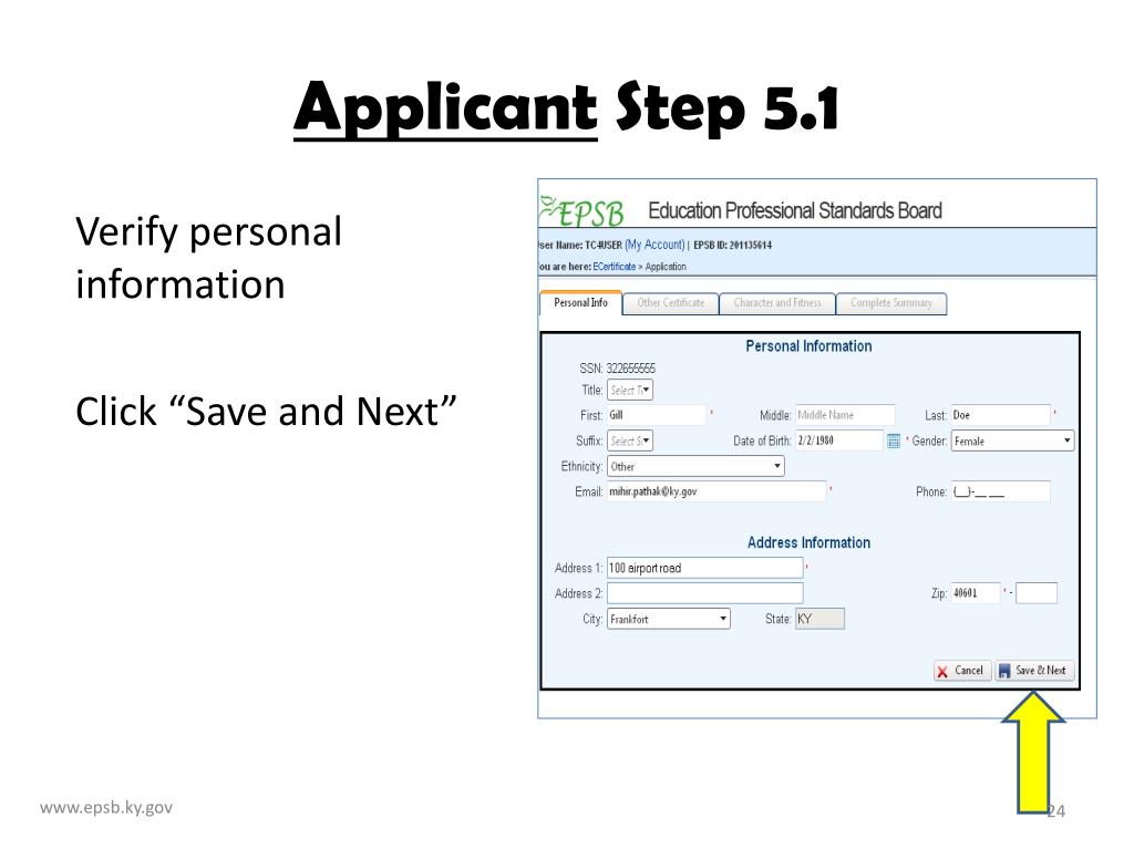 PPT - KY Education Professional Standards Board PowerPoint Presentation ...