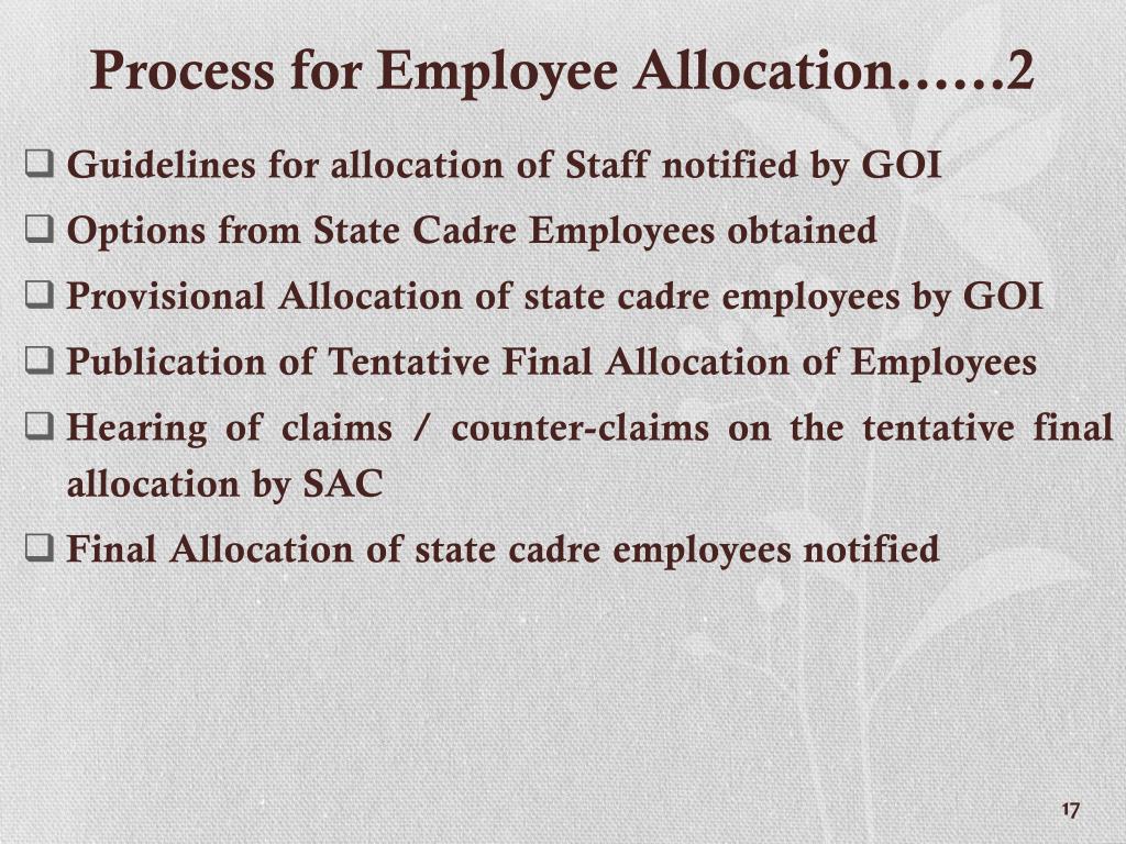 PPT - Andhra Pradesh state reorganisation Presentation to Nodal ...