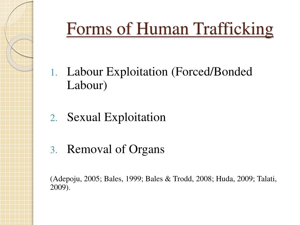 PPT - Protecting Child Victims of Human Trafficking: Challenges and ...