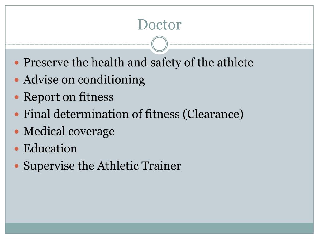 PPT - Sports Medicine PowerPoint Presentation, free download - ID:1557221