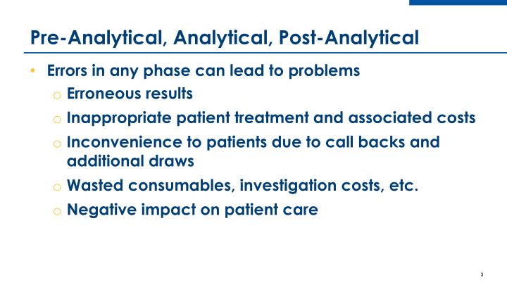 PPT - Pre - analytical Variables in Clinical Chemistry PowerPoint ...