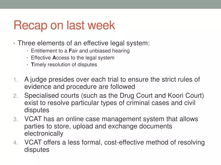 PPT - Recap on last week PowerPoint Presentation, free download - ID ...