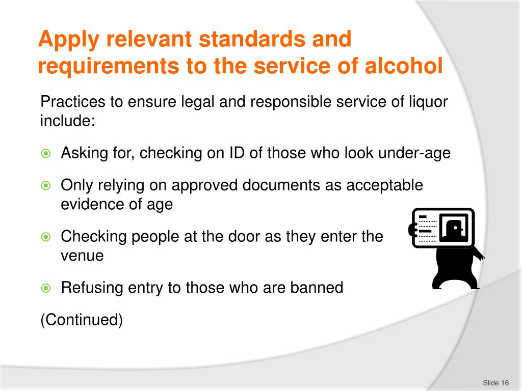 PPT - MANAGE RESPONSIBLE SERVICE OF ALCOHOL PowerPoint Presentation ... PPT - MANAGE RESPONSIBLE SERVICE OF ALCOHOL PowerPoint Presentation ...