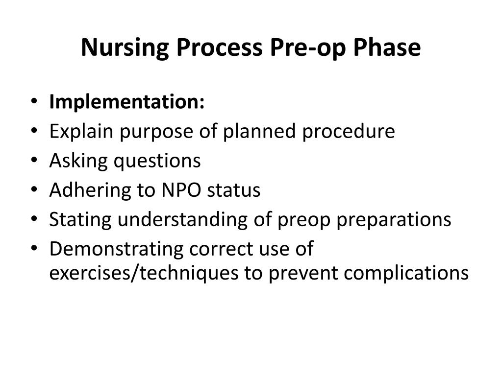 PPT - PERIOPERATIVE NURSING CARE PowerPoint Presentation, free download ...