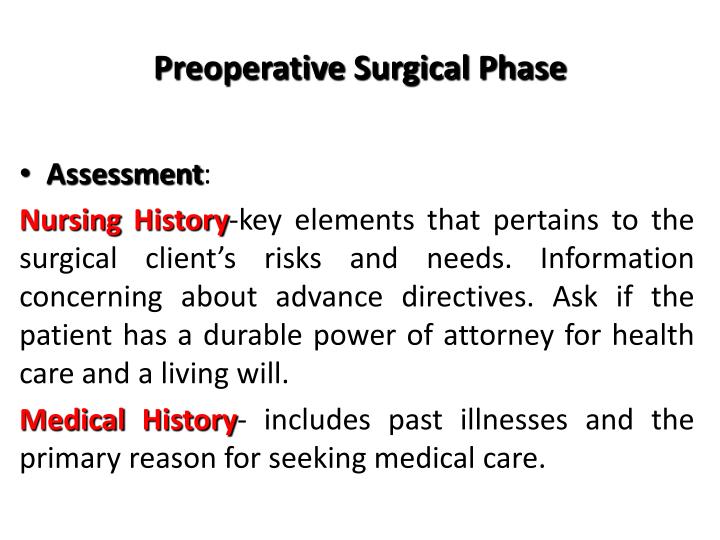 PPT - PERIOPERATIVE NURSING CARE PowerPoint Presentation - ID:1558715