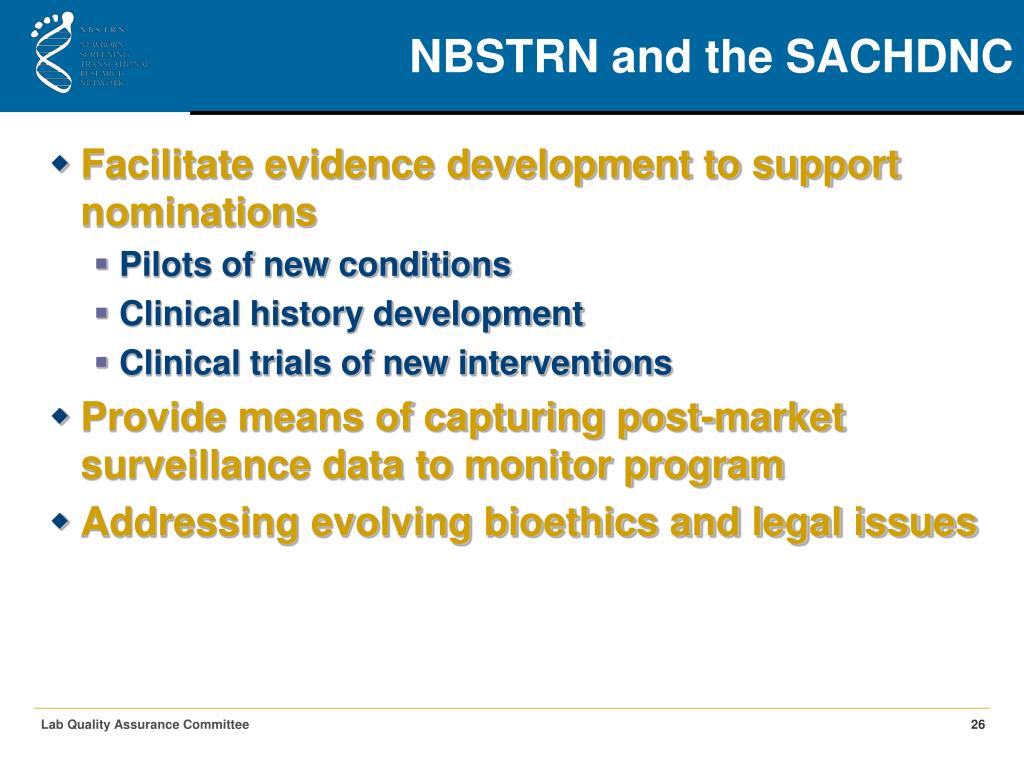 PPT - Newborn Screening Translational Research Network (NBSTRN ... PPT - Newborn Screening Translational Research Network (NBSTRN ...
