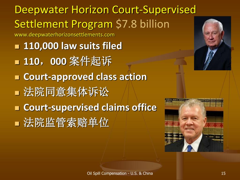 PPT - Oil Spill Compensation U.S. and China 船舶油污损害赔 偿中美比较研究 PowerPoint ...