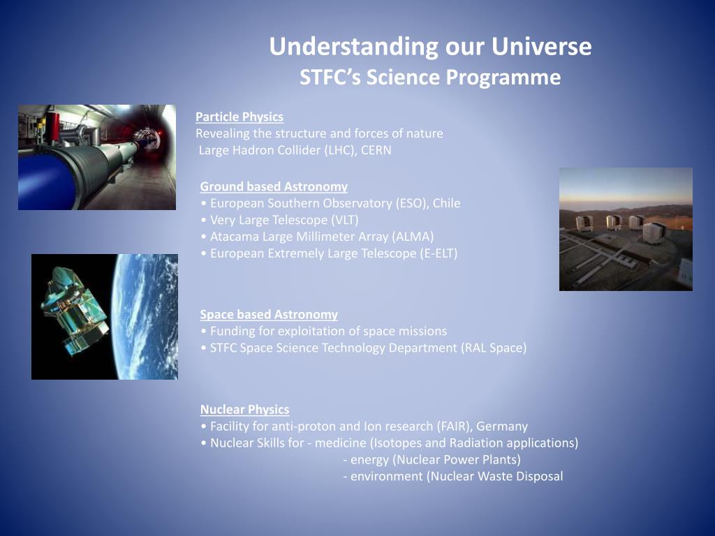 PPT - Science Funding in the UK and the priorities for the Science and ...